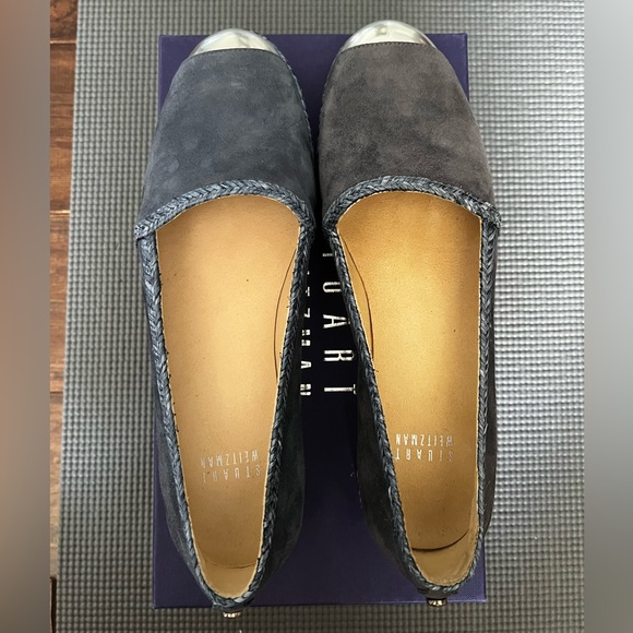 Stuart Weitzman | Shoes | Stuart Weitzman Tipadrille Mirror Toed Blue ...